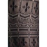 Lady's Fashion Designed Fishnet Footless Tights, Black-786 - Walmart.com