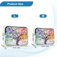 Colorful Tree Bright Color Leaves Quilted Laptop Protective Cases ...