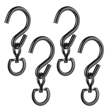 What D Hook Heavy Duty Hanging Plant Hook - For standard 4x4 Posts, (3 ...
