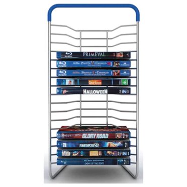 Atlantic 27" Nestable 32 CD/ DVD/ BluRay Storage Tower, Black - Walmart.com