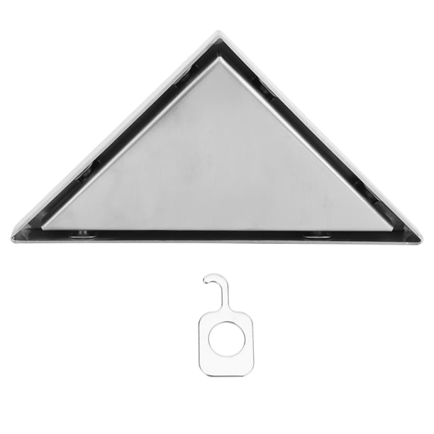 Floor Drain Set 304 Stainless Steel Triangular Corner Drain for Shower ...