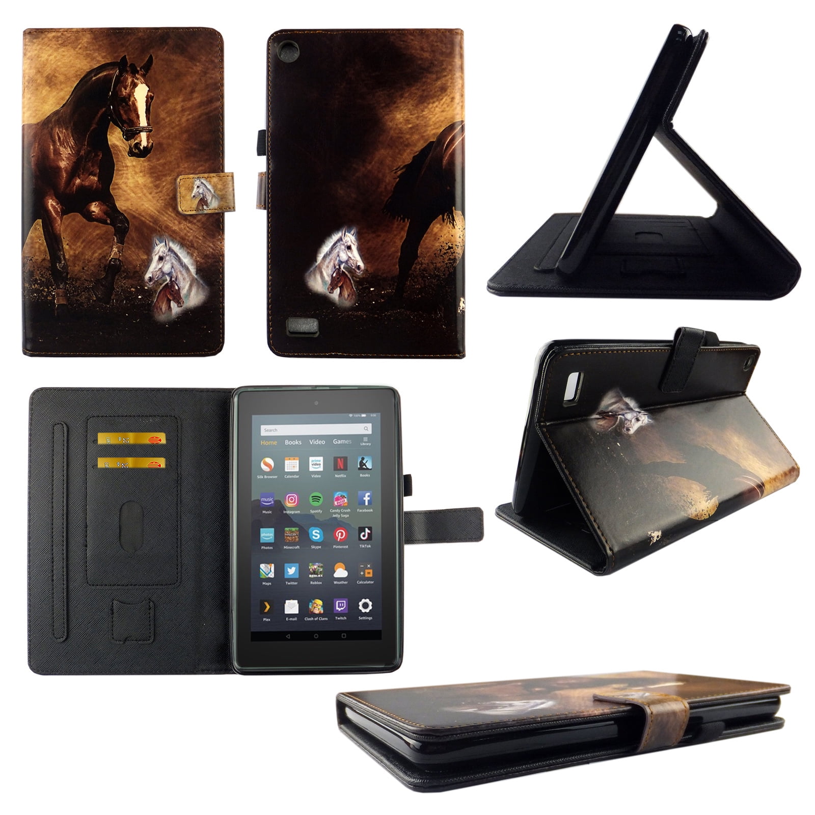 TPU Shell Case for All-New Amazon Fire HD 7 9th / 7th Gen 2019 / 2017 ...