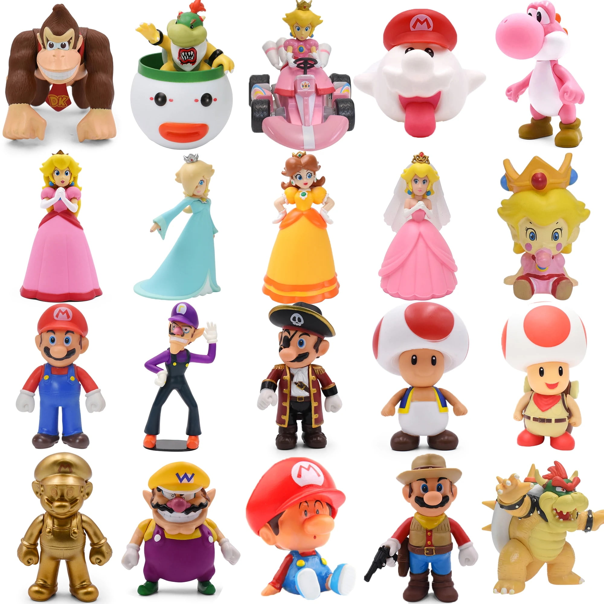 Mario And Peach And Luigi And Daisy And Rosalina