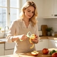 Stainless Steel Fruit Vegetable Peeler, Ergonomic Y Shape Potato Apple ...