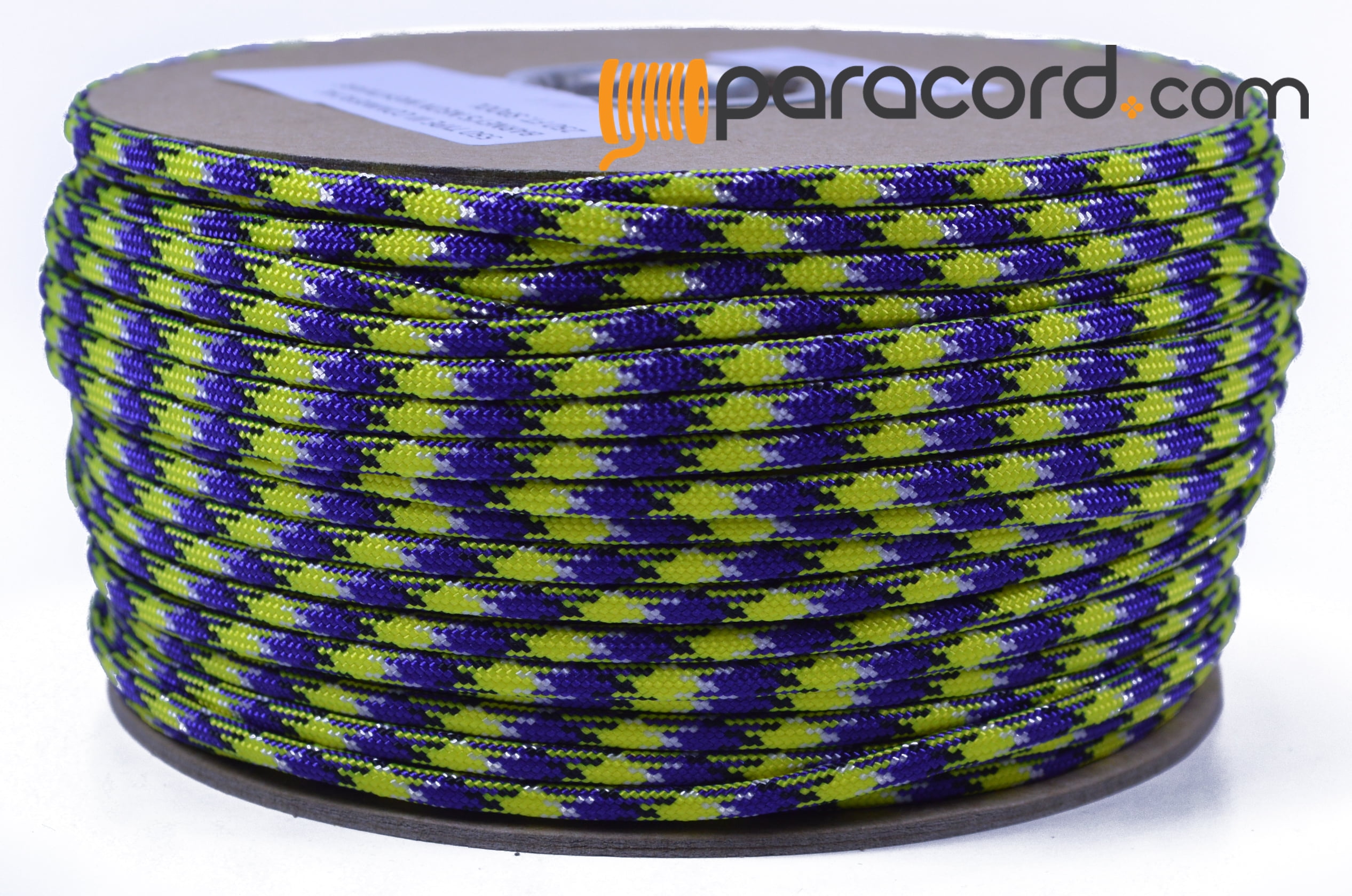 Bored Paracord Brand 550 Type III Paracord - Barney's Neon Nightmare ...