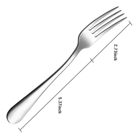 Table Forks Cutlery Stainless Steel Dinner Fork Steak Forks Meat Forks ...