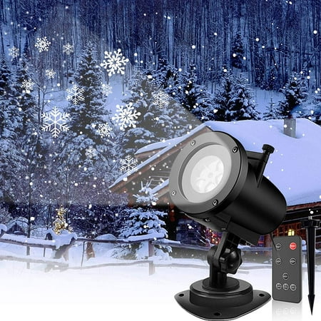 Snowfall LED Light Projector, Sanwsmo Christmas LED Projector Lights ...