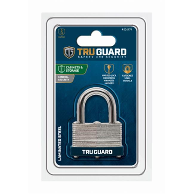 Master Lock 234979 1.75 in. Tru Guard Warded Steel Padlock with Long ...