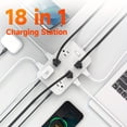 12-in-1 Surge Protector Power Strip: 12 AC Outlets & 6 USB Ports (2 ...