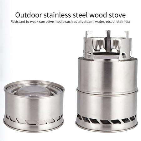 Outdoor Firewood Stove Portable Detachable Folding Burning Stove ...