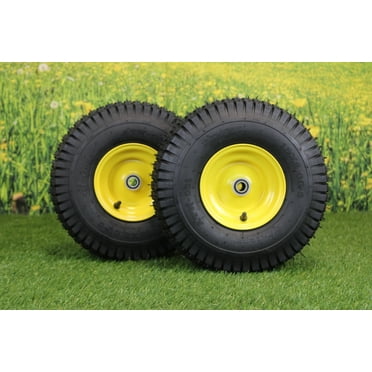 (2) 20x10.00-8 Turf Tires 4 Ply Lawn Mower and Garden Tractor 20x10x8 ...