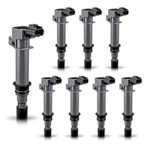 SINOCMP 8PCS UF270 Ignition Coils Pack & 7092 Iridium Spark Plugs for ...