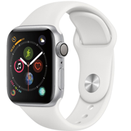 Restored Apple Watch Gen 6 Series 6 40mm Silver Aluminum - White Sport ...