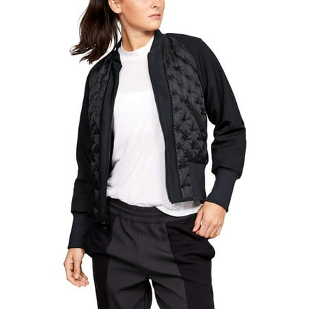 Under Armour Women's UA Quilted Bomber Jacket LG Black | Walmart Canada