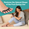 ZenToes Silicone Toe Spacers for Correct Toe Alignment, Bunion and ...