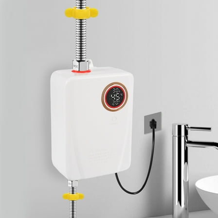 Electric Tankless Instant Hot Water Heater Bathroom Shower Kitchen 4 ...