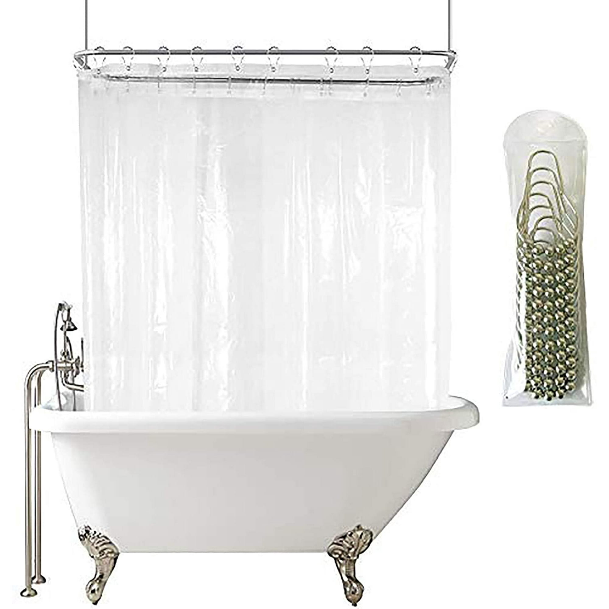 Click here for Someshuit Extra Wide Shower Curtain Set 180x70 Inc... prices