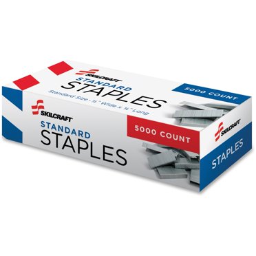 MAX HD-50DF STANDARD 5000pk 1/4" STAPLES - 5,000 page yield - Walmart.com