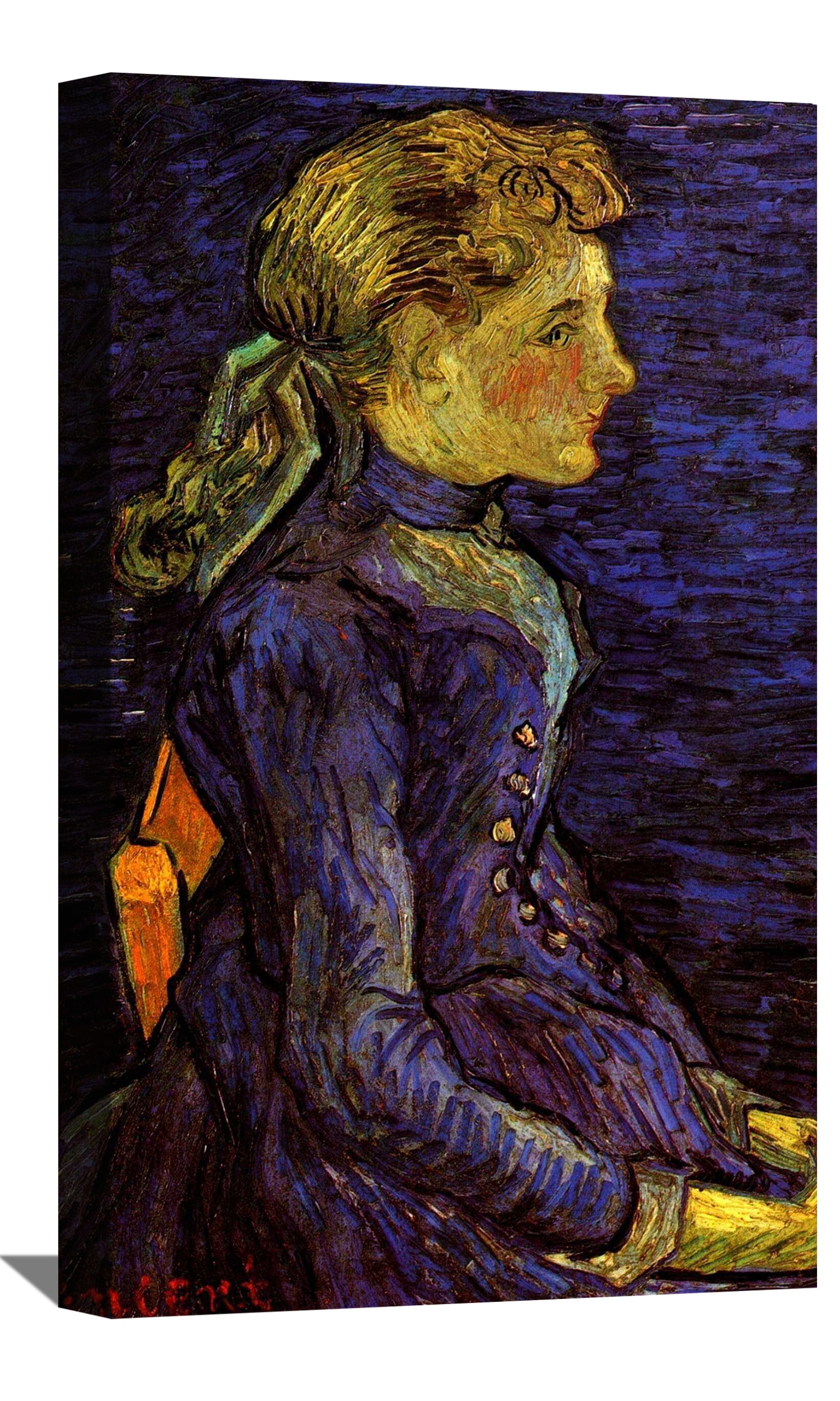 Vincent Van Gogh Painting Van Gogh Portrait of Adeline Ravoux 2 Canvas ...