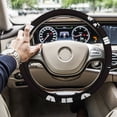 15in Car Steering Wheel Cover Is Skid Resistant And Durable For Easy ...