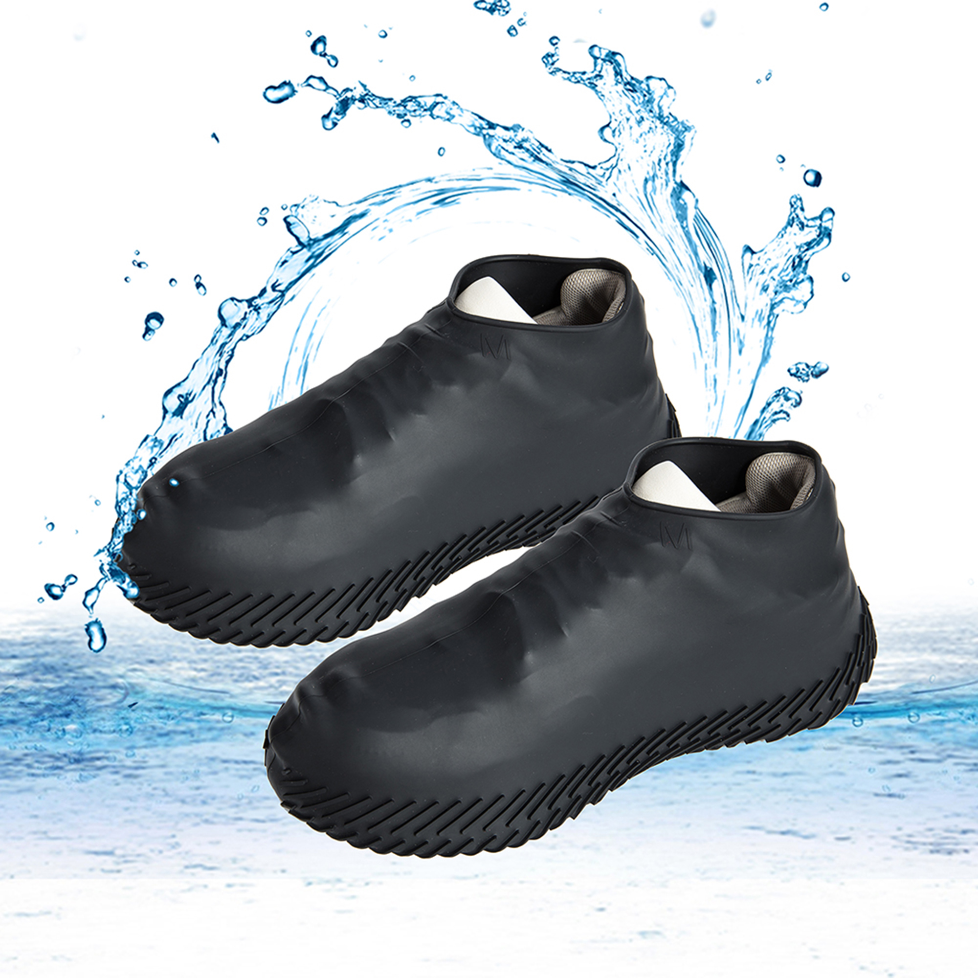 Rain Shoe Covers Waterproof Reusable Silicone Shoe Covers Non Slip Rain Shoe Covers Waterproof Reusable Silicone Shoe Covers Non Slip