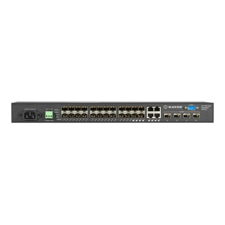 Black Box - Switch - managed - 20 x 10/100/1000 + 4 x SFP+ + 4 x combo ...