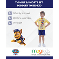 Paw Patrol Chase Marshall Rubble Little Boys T-Shirt and Mesh Shorts Outfit Set Toddler to Big ...