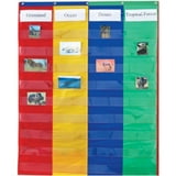 Learning Resources 2 and 4 Column Double-Sided Pocket Chart - Walmart.com