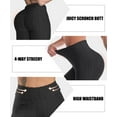 VITOMOR TikTok Sports Workout Leggings: High Waist, Butt Lift, Scrunch Booty, for Fitness ...