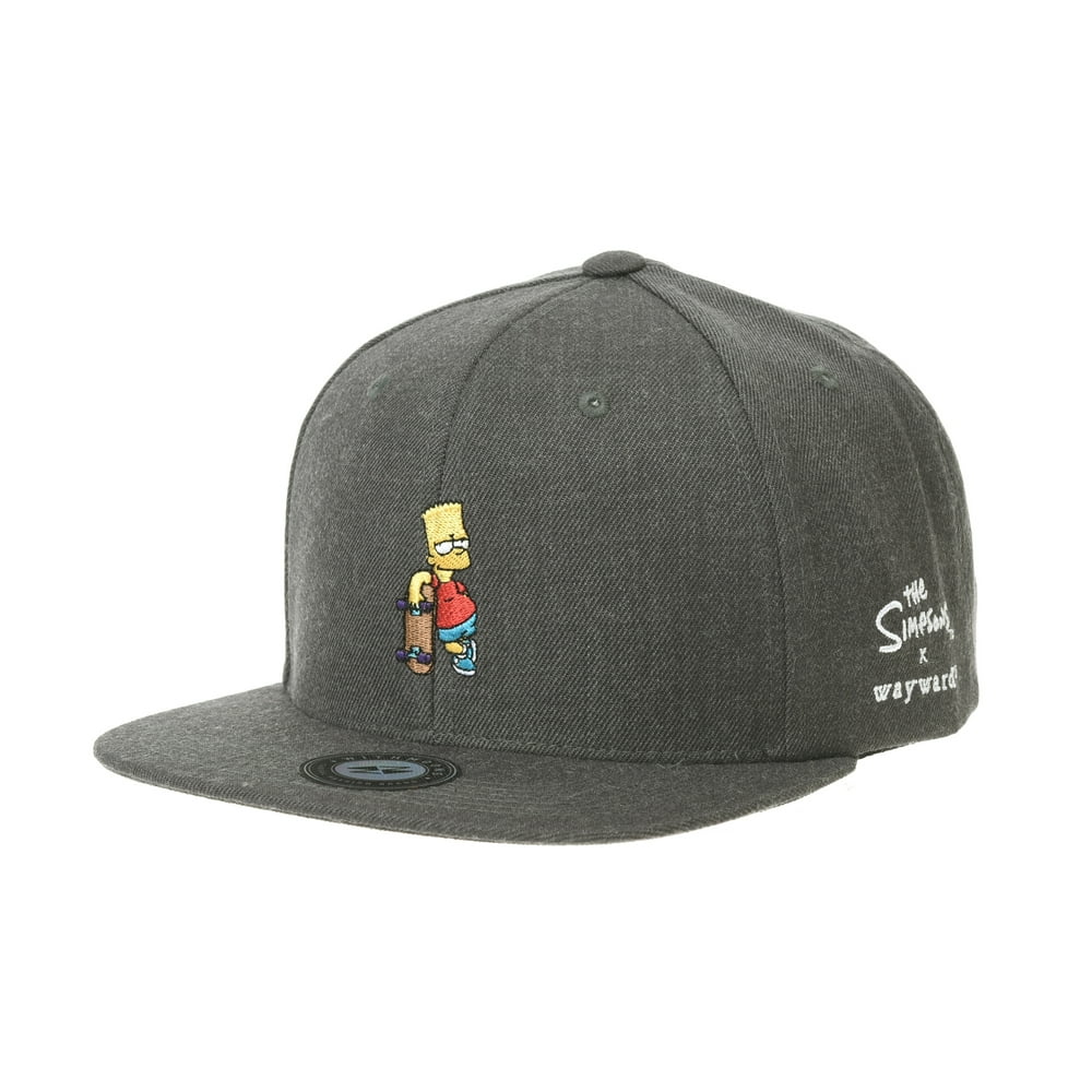 WITHMOONS The Simpsons Baseball Cap Bart Simpson Skateboard Snapback ...