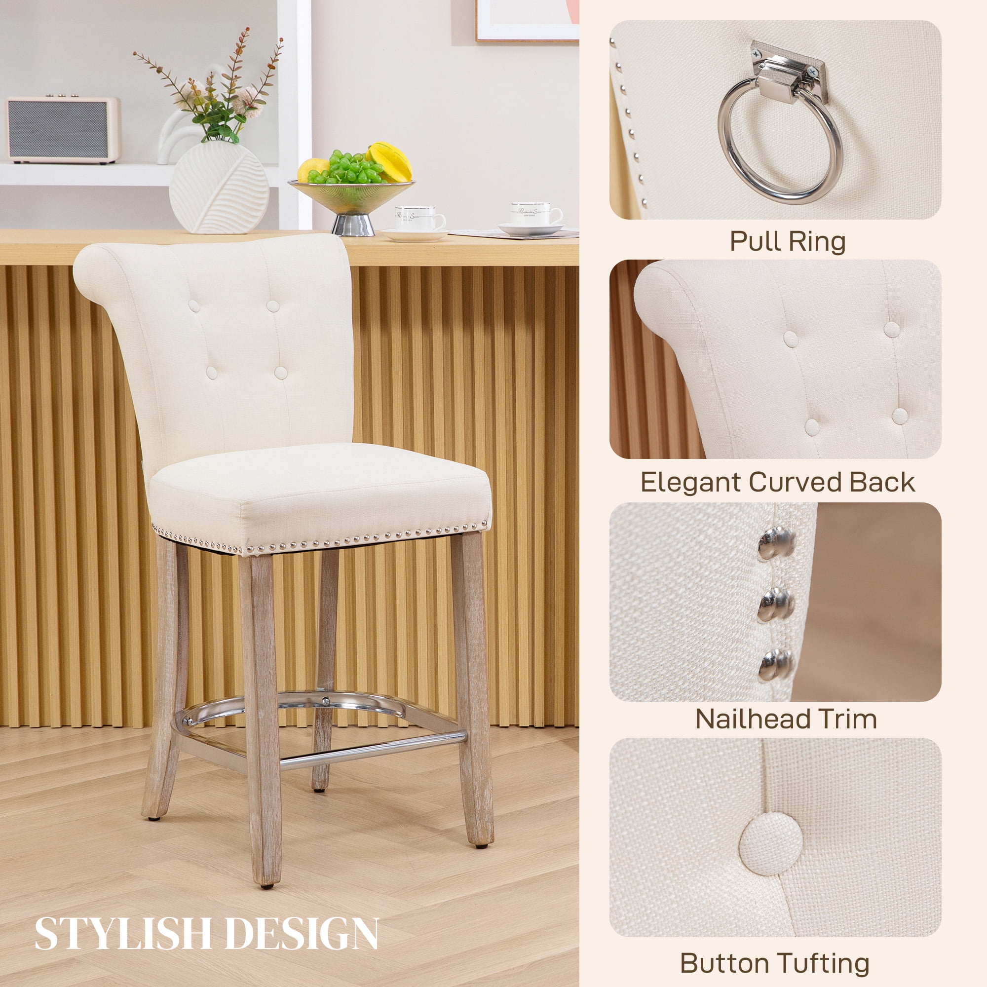 Homcom counter stools store