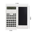 PPgejGEK Portable Calculator 12-Bit LCD Screen Science Smart Calculate ...