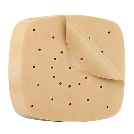 Jinnoda Air Fryer Parchment Paper Liners Non-Stick Mat Square Air Fryer ...