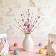 Artificial Easter Egg Branch Decor | Realistic Lifelike Berry & Egg ...
