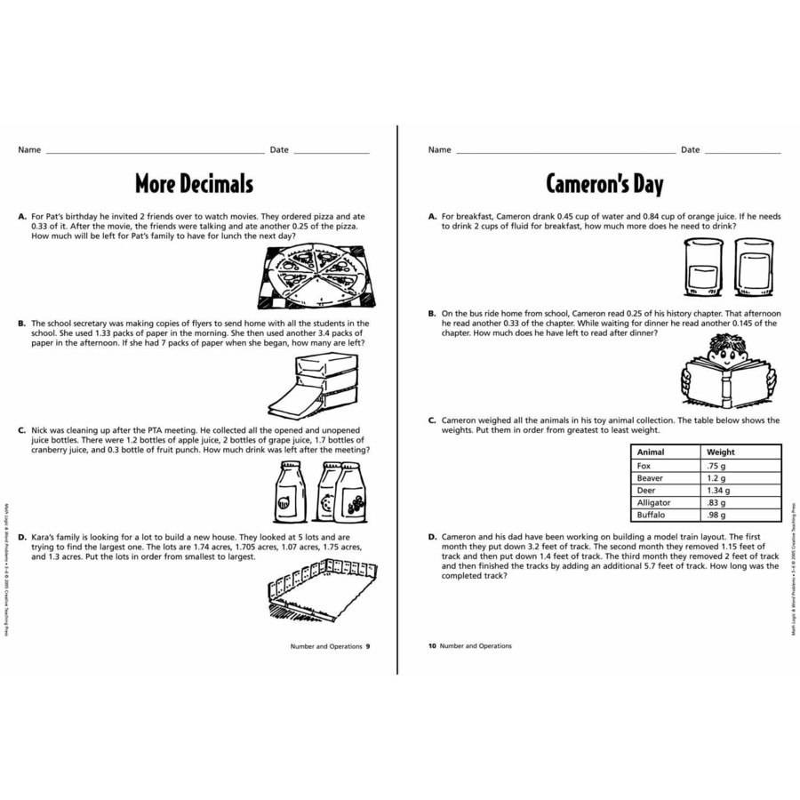 Creative Teaching Press Math Logic Word Problems Multiple Grade Creative Teaching Press Math Logic Word Problems Multiple Grade