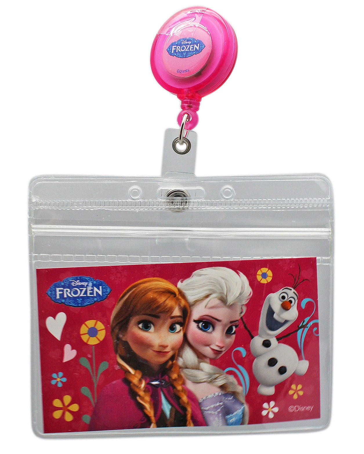 Disney's Frozen ID Card/Badge Clip On Reel - Walmart.com