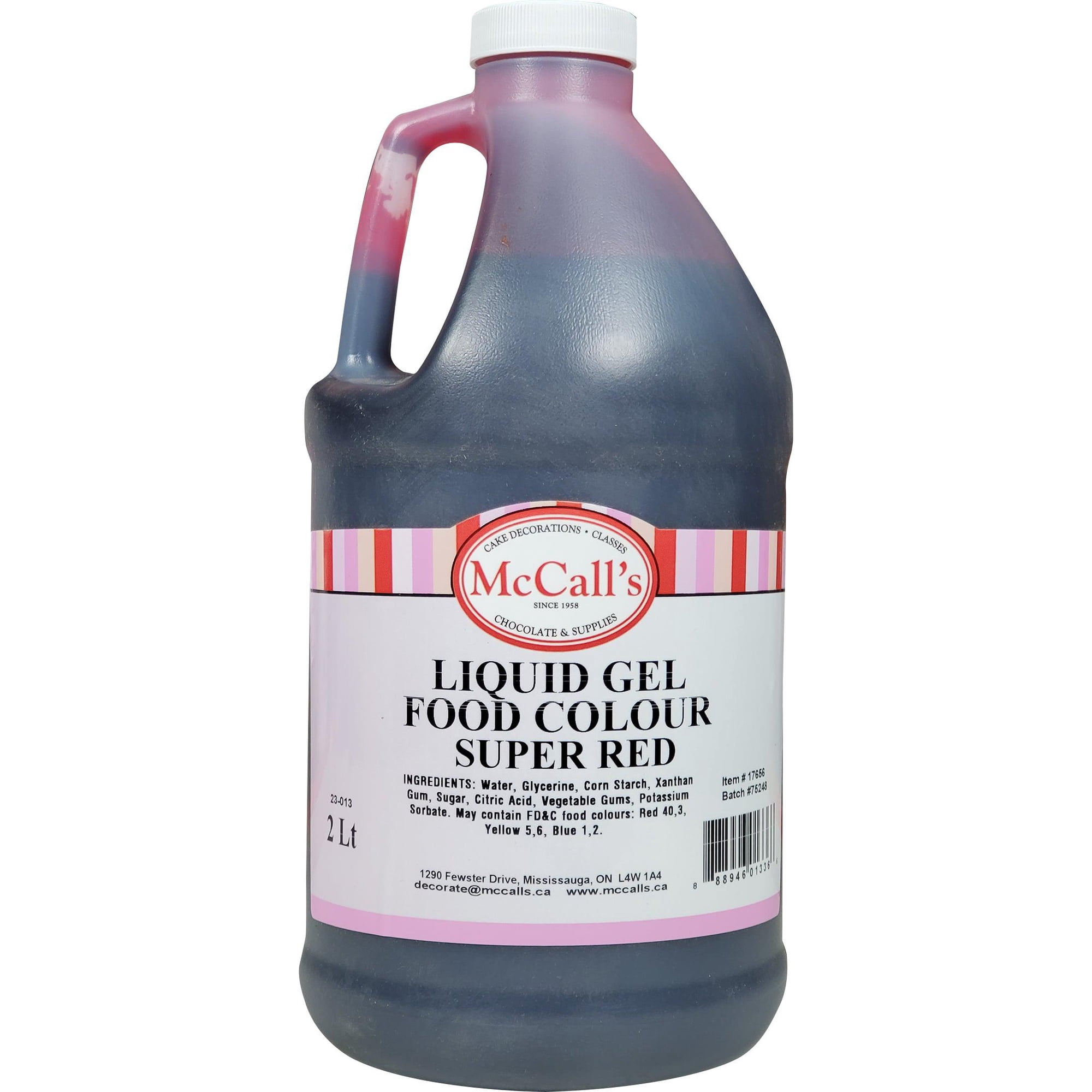 Click here for Mccall Pattern Mccalls Super Red Gel Liquid Food C... prices