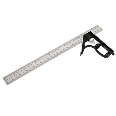 300mm 12" Engineers Combination Try Square Set Right Angle Guide ...