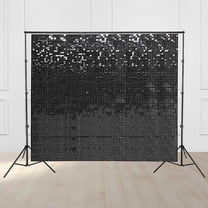 Instahibit 10x7 FT Shimmer Wall Backdrop with Stand 72 Pcs Panels Decor ...