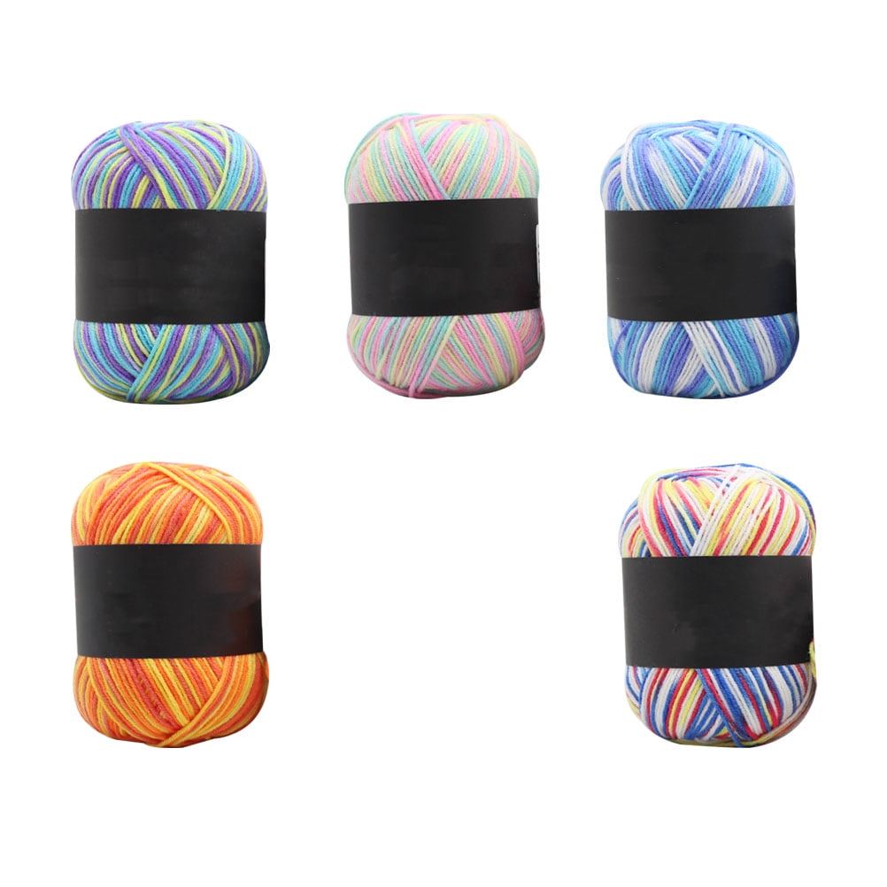 Click here for Oulii Soft Yarn For Women 5 Rolls Gradient Colorfu... prices