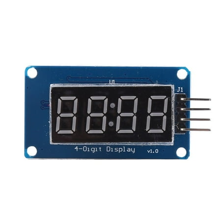 Display Module,Red Light LED Digital Display 4-Digit 7-Segments Module ...