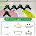 TASHHAR 25PCS Clothes Hanger Connector Hooks Closet Organizer Space ...