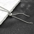 10 pc Adjustable 304 Stainless Steel Slider Necklaces with Chains and ...