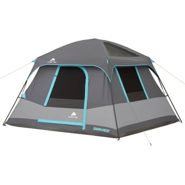 Ozark Trail 20' x 18' 12-Person 3-Room Instant Cabin Tent with Screen Room, 56.5 lbs - Walmart.com