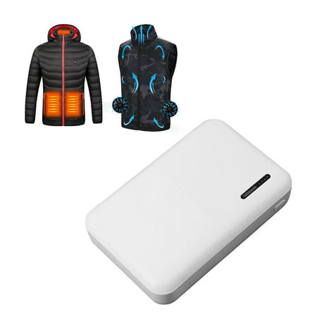 Portable Charger 10000mAh Power Bank 2 USB Port Power Bank、 Heating ...