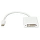 QVS Mini DisplayPort/Thunderbolt Male to DVI-D Female Digital Video ...