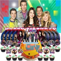 Icarly Plates Birthday Supplies Decorations Decor Backdrop Banner Cake ...
