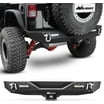 Vijay Texture Rear Bumper with Spotlights Fits 2018-2024 Jeep Wrangler ...