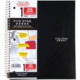 "Five Star 1-Subject Wide Ruled 10 1/2"" x 8"" Wirebound Notebook, Ink ...