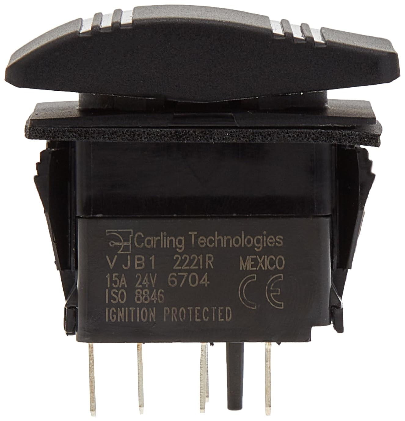 Blue Sea Systems 8286 Interruptor Contura resistente al agua negro ...